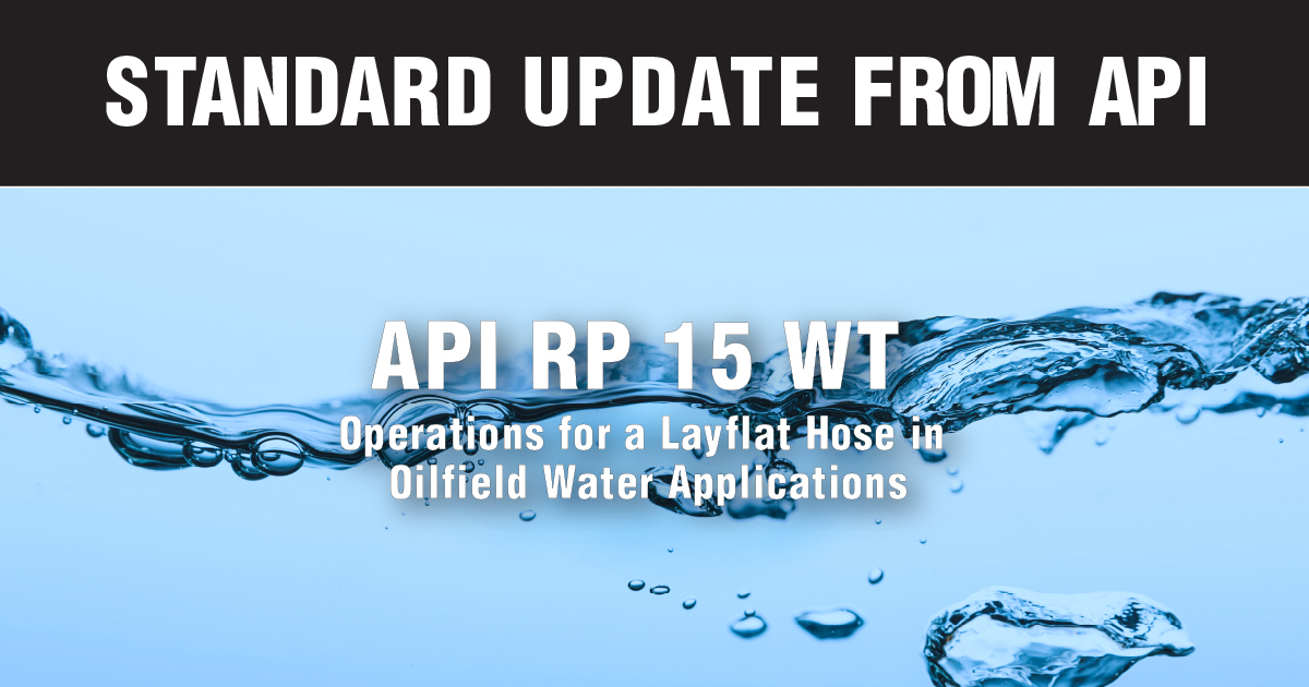 API | Recommended Practice 15WT