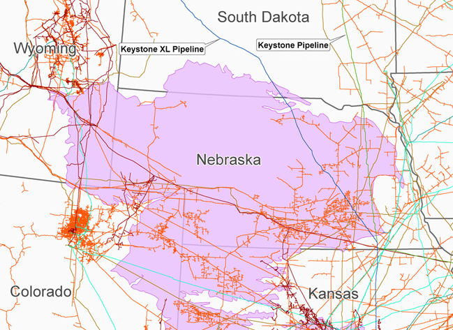 Ogallala Aquifer And Keystone Pipeline